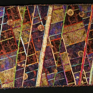 Handmade Art Quilt - CHINATOWN - Etsy