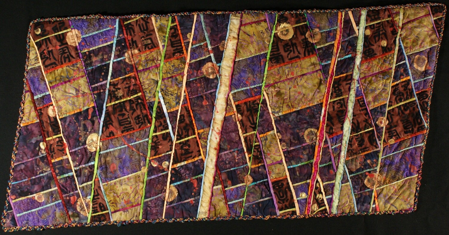 Handmade Art Quilt - CHINATOWN - Etsy