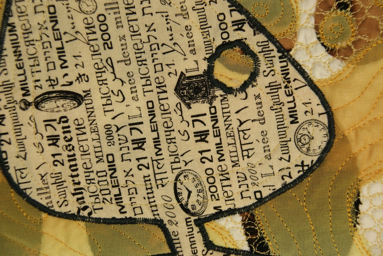 Handmade Art Quilt - Pisces III - Etsy