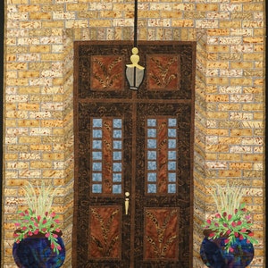 Handmade Art Quilt- Welcome Home - Etsy