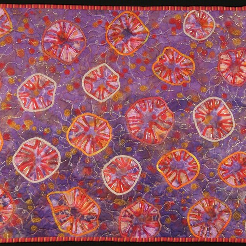 Handmade Art Quilt DOODLE 2 - Etsy