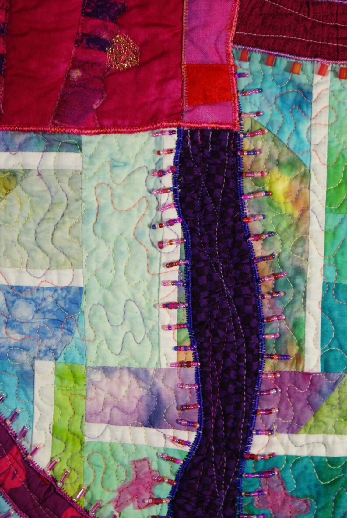Handmade Art Quilt - the Mark - Etsy