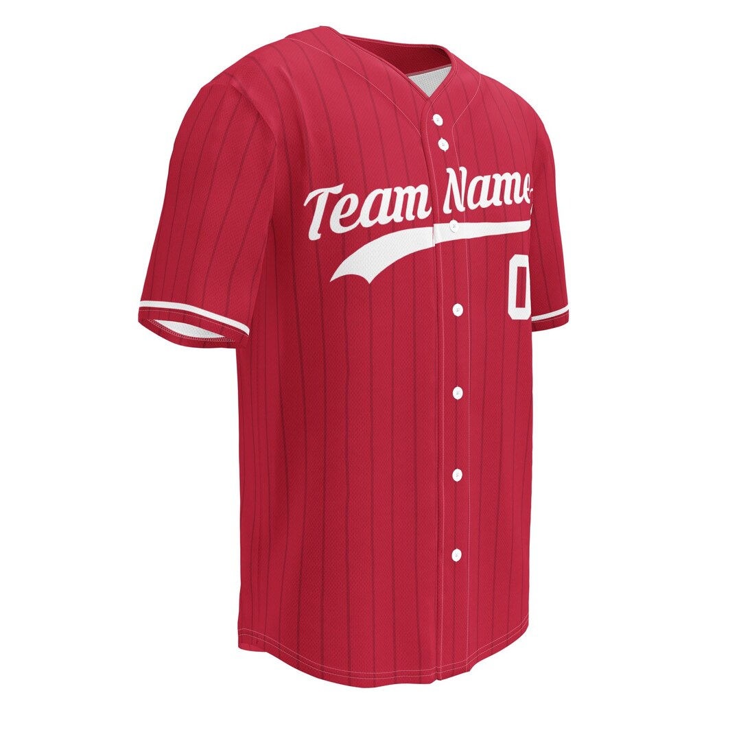Personalized St. Louis Baseball Jersey With Name & Number, Adult Sizing ...