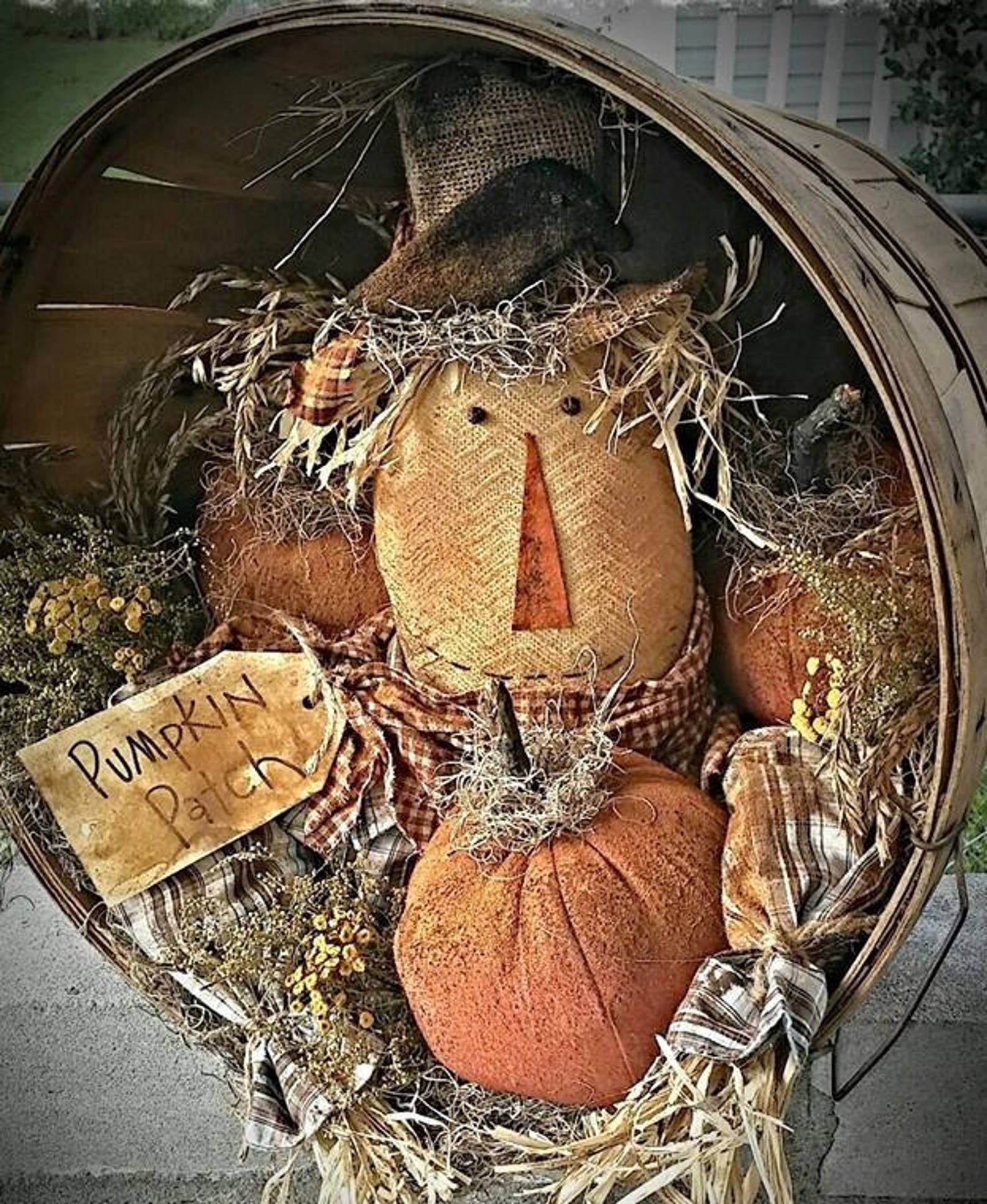 Pumpkin Patch Pattern Only | Etsy