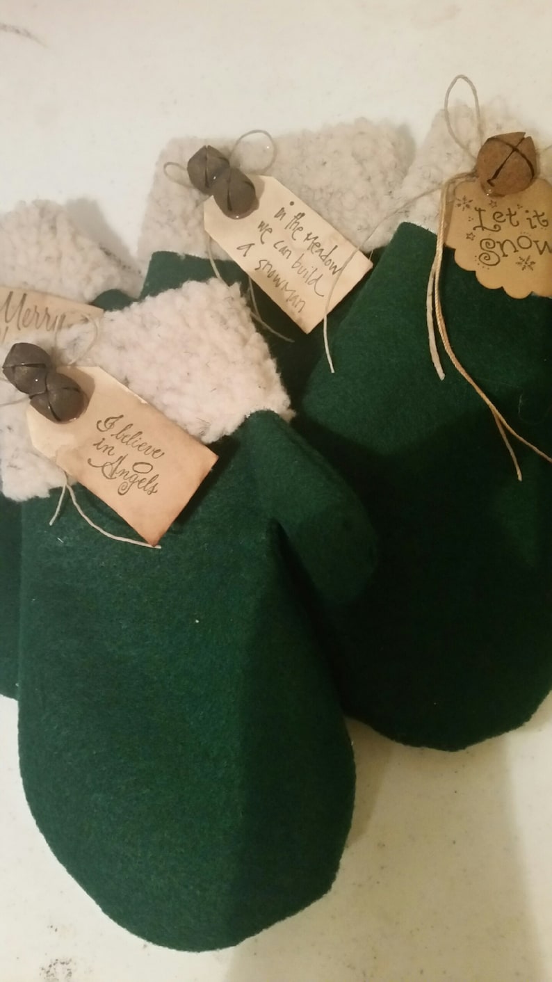 Christmas Mitten - Etsy