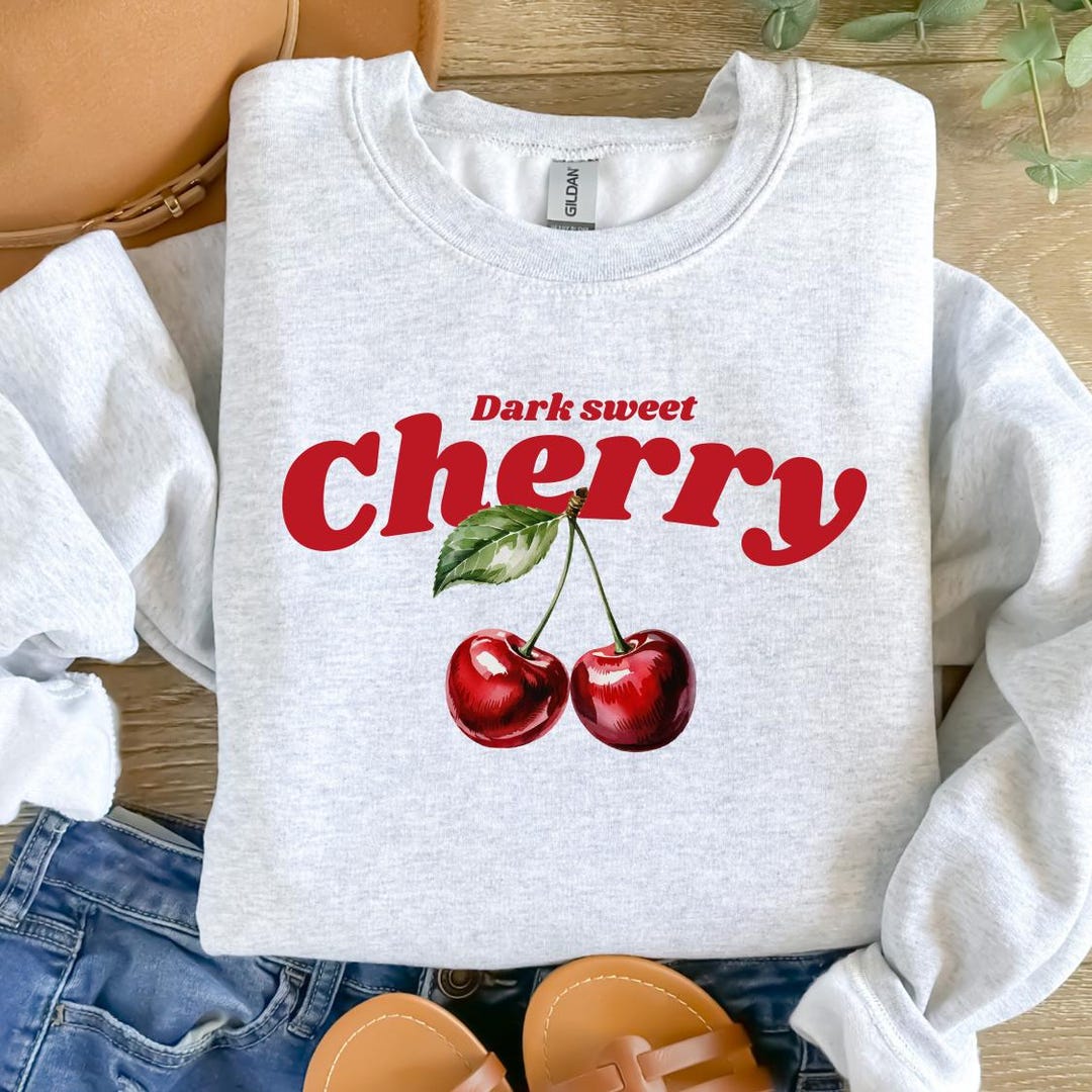 Cherry T-shirt Design Bundle | PNG & CMYK PDF | 4000px Printable ...