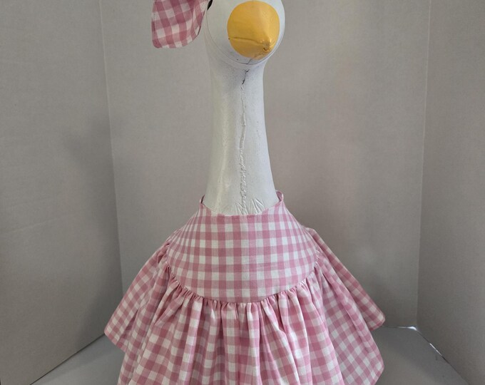 Pink Checkered Dress - Etsy