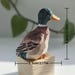 Carved Standing Wooden Mallard - Etsy
