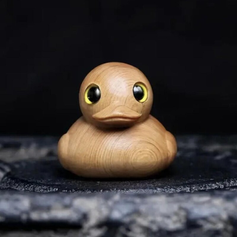 Wood Rubber Duck Mini - Etsy