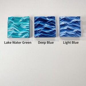 Handmade 3D Ocean Wave Art Wood Carving,ocean Wave Relief Sculpture ...