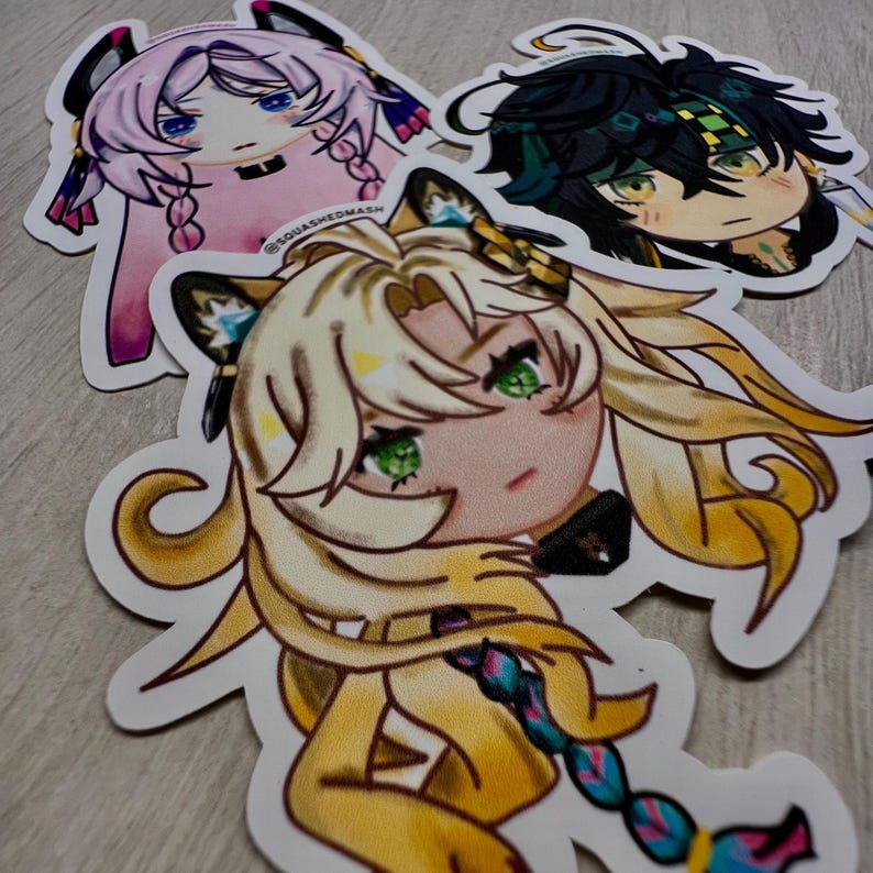 Genshin Impact Sticker Pack - Natlan - Etsy