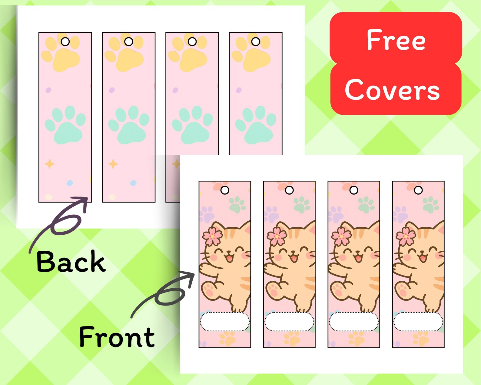 Paw Color Swatch Card Printable | 6 10 12 Color Swatch Sheets | Alcohol ...