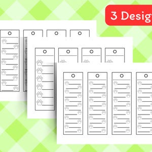 Paw Color Swatch Card Printable | 6 10 12 Color Swatch Sheets | Alcohol ...