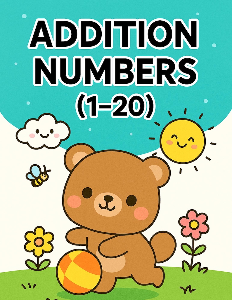 Printable Addition Worksheets (numbers 1-20), Addition Numbers 1–20 ...