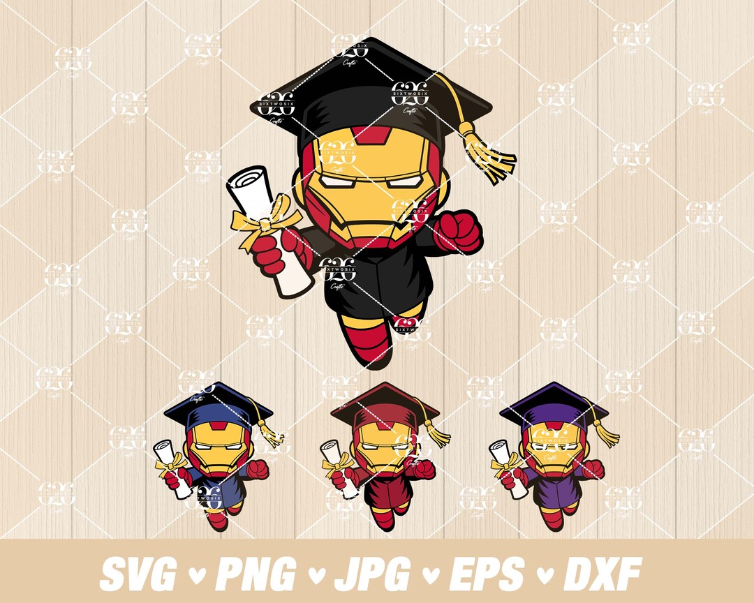 Superhero Graduation Svg Png, Graduation Day Svg, Superhero Holding ...