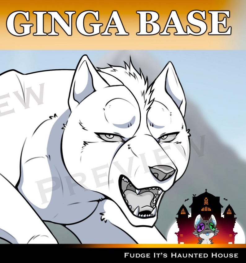 Ginga Akita Dog Coloring Base / Ginga Nagareboshi Gin / Densetsu Weed ...