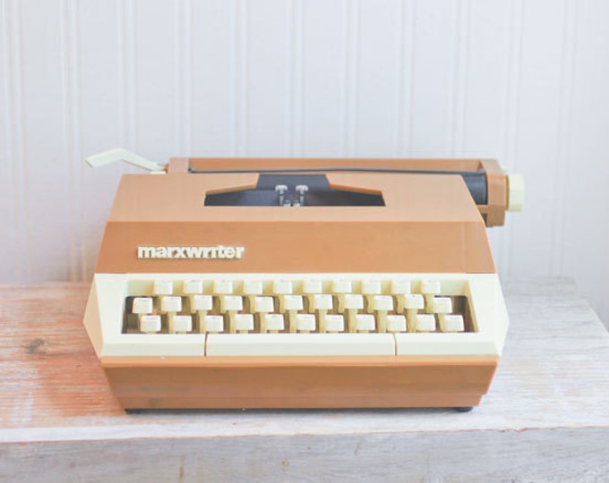 Marxwriter, Typewriter, Kids Typewriter, Vintage Typewriter, Toy ...