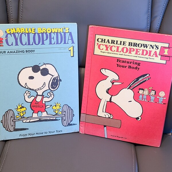 Charlie Brown Cyclopedia - Etsy