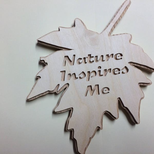 Maple Leaf Wall Plaque - Etsy