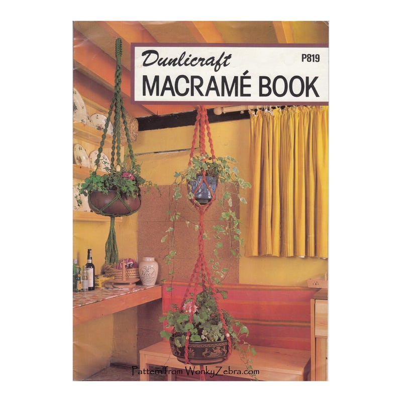Macrame Book Shelf - Etsy