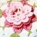 Rose Crochet Bedspread Vintage PATTERN PDF and Bonus Flower Tutorial ...