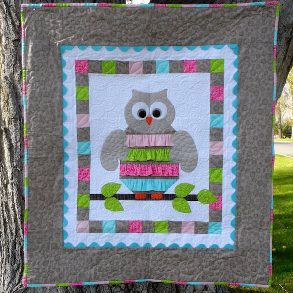 Owl Baby Quilt - Etsy