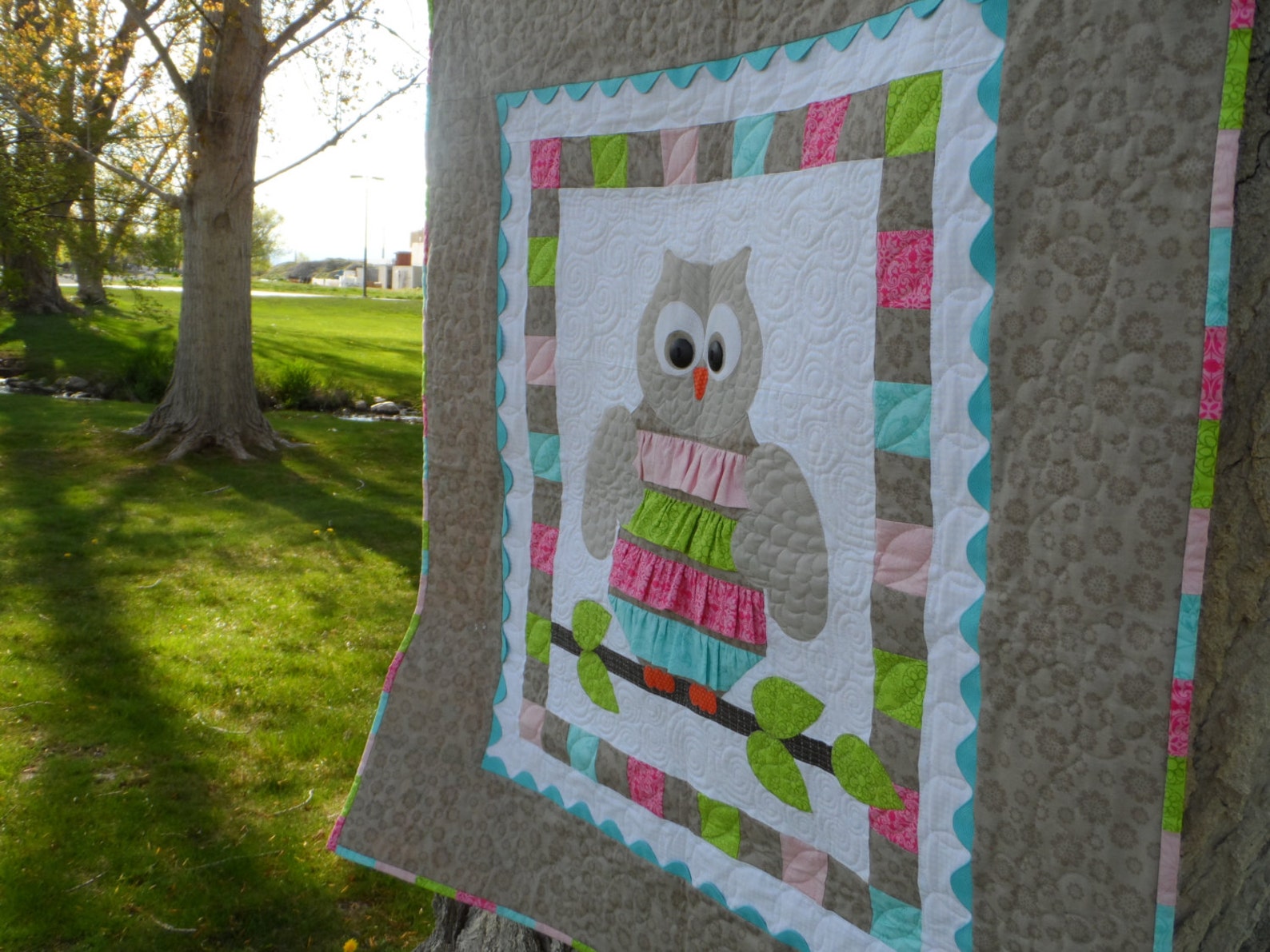 Night Owl Baby Quilt Pattern - Etsy
