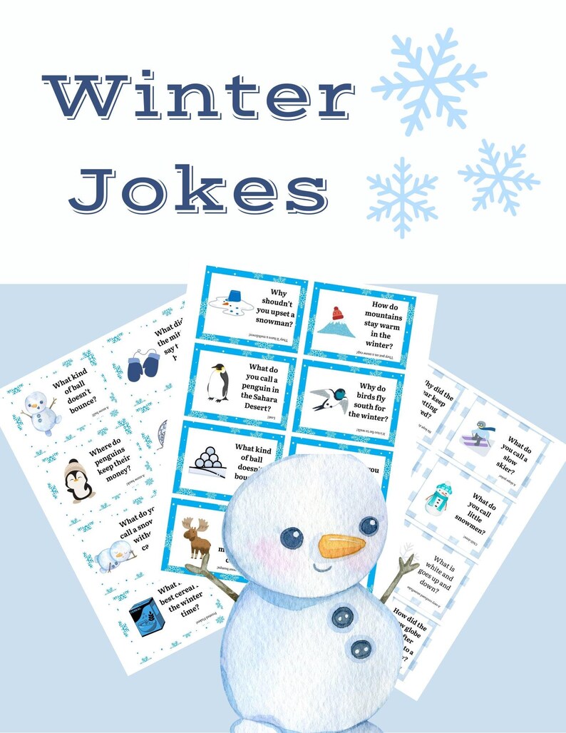 Kids Lunchbox Jokes: 24 Printable Cards, Classroom Fun (digital ...