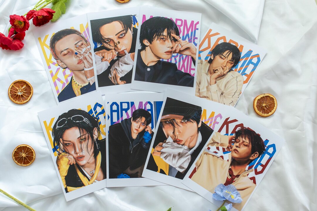Stray Kids "karma" Art Print/poster, A5/A4, Stay, Kpop, Gift, Wall Art ...