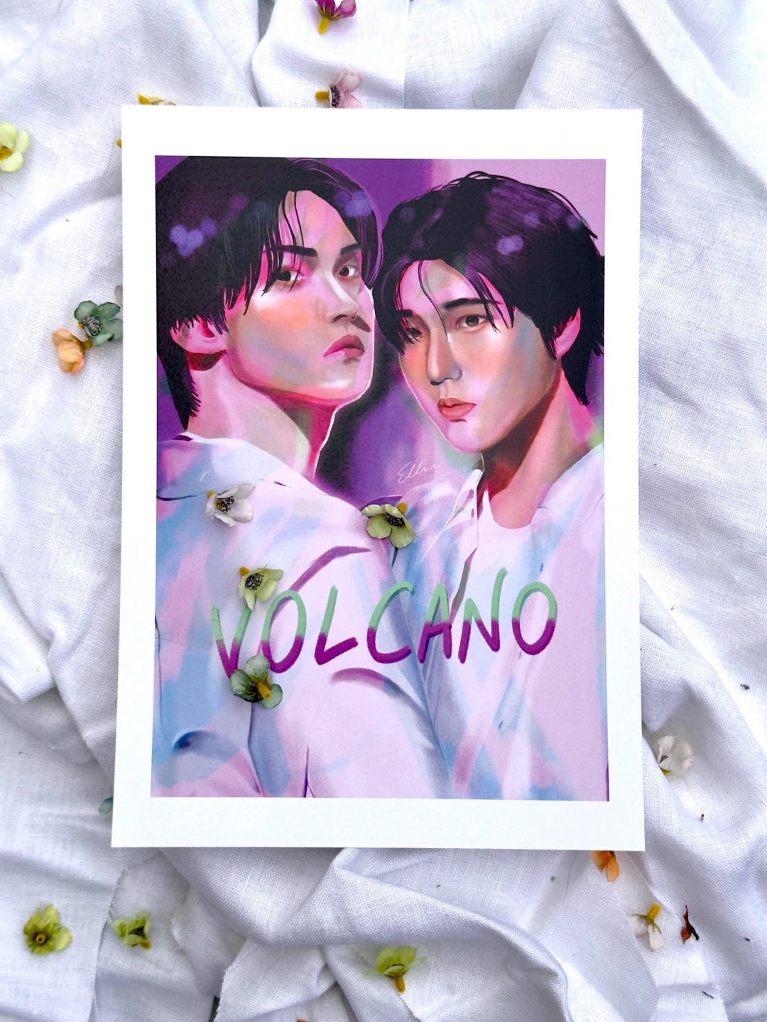Stray Kids Lee Know & Han Art "volcano" Print/poster, A5/A4, Minsung ...