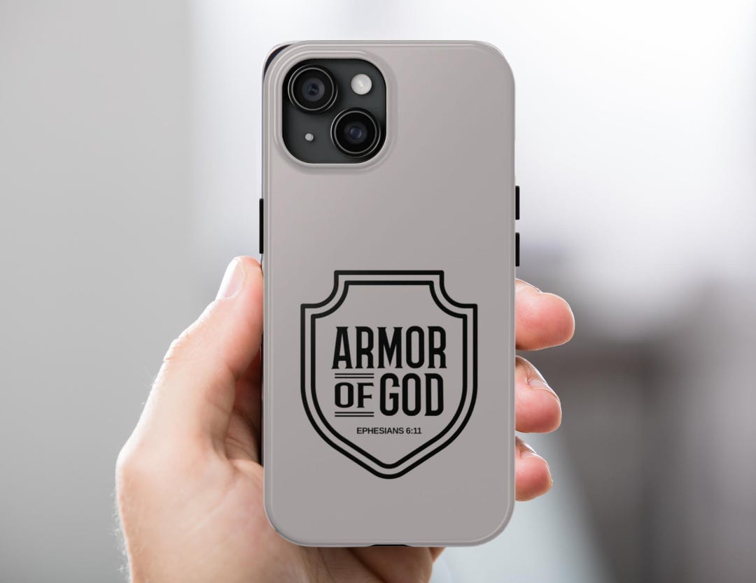 Armor of God, Christian Phone Case, Teen Adult Baptism Gift, Godfather ...