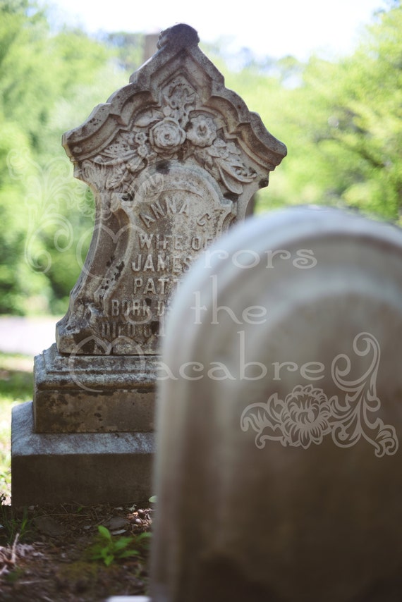 Anna Original Victorian Gothic Cemetery Graveyard Photography | Etsy