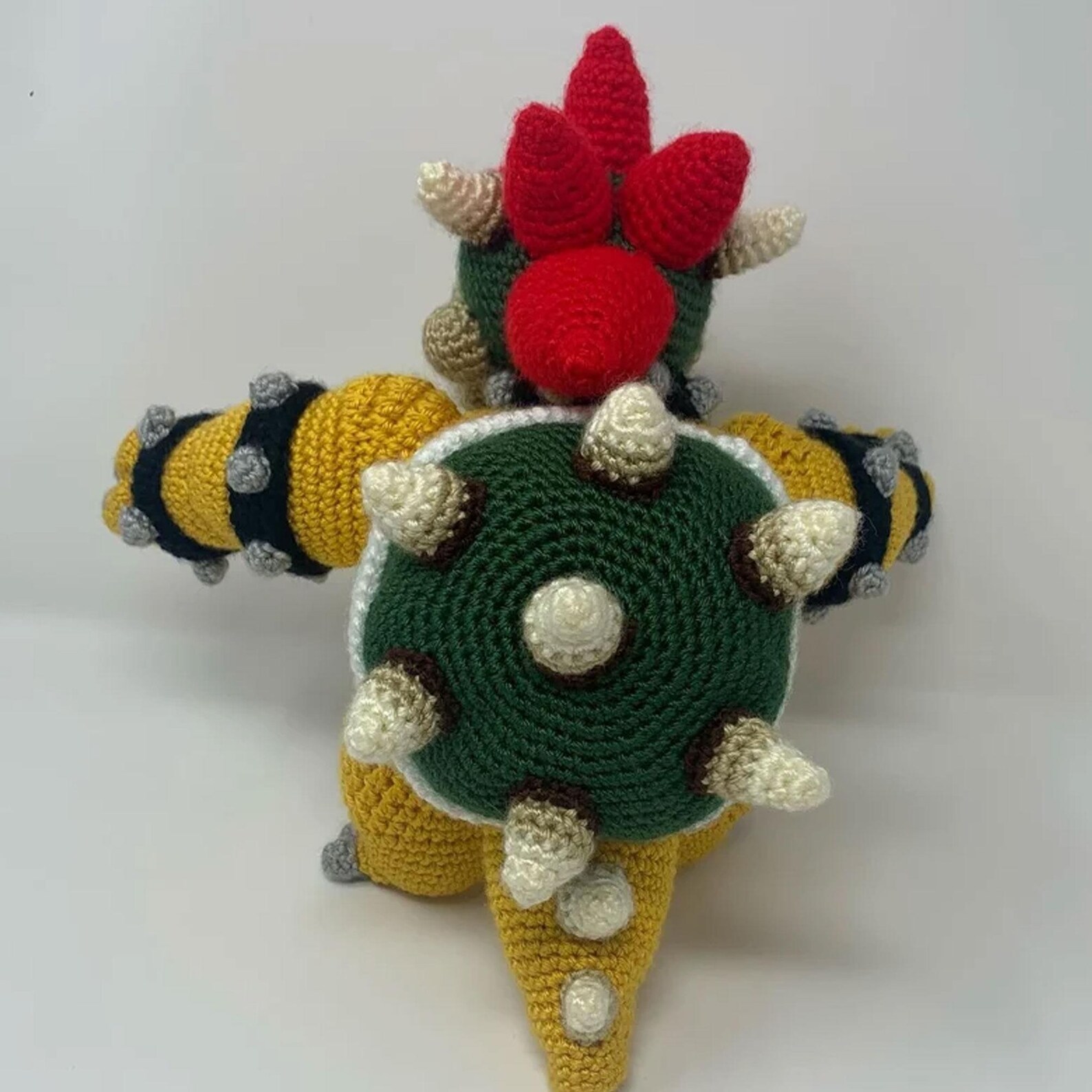 King Koopa Crochet Pattern, Super Mario Bowser Crochet Pattern - Etsy