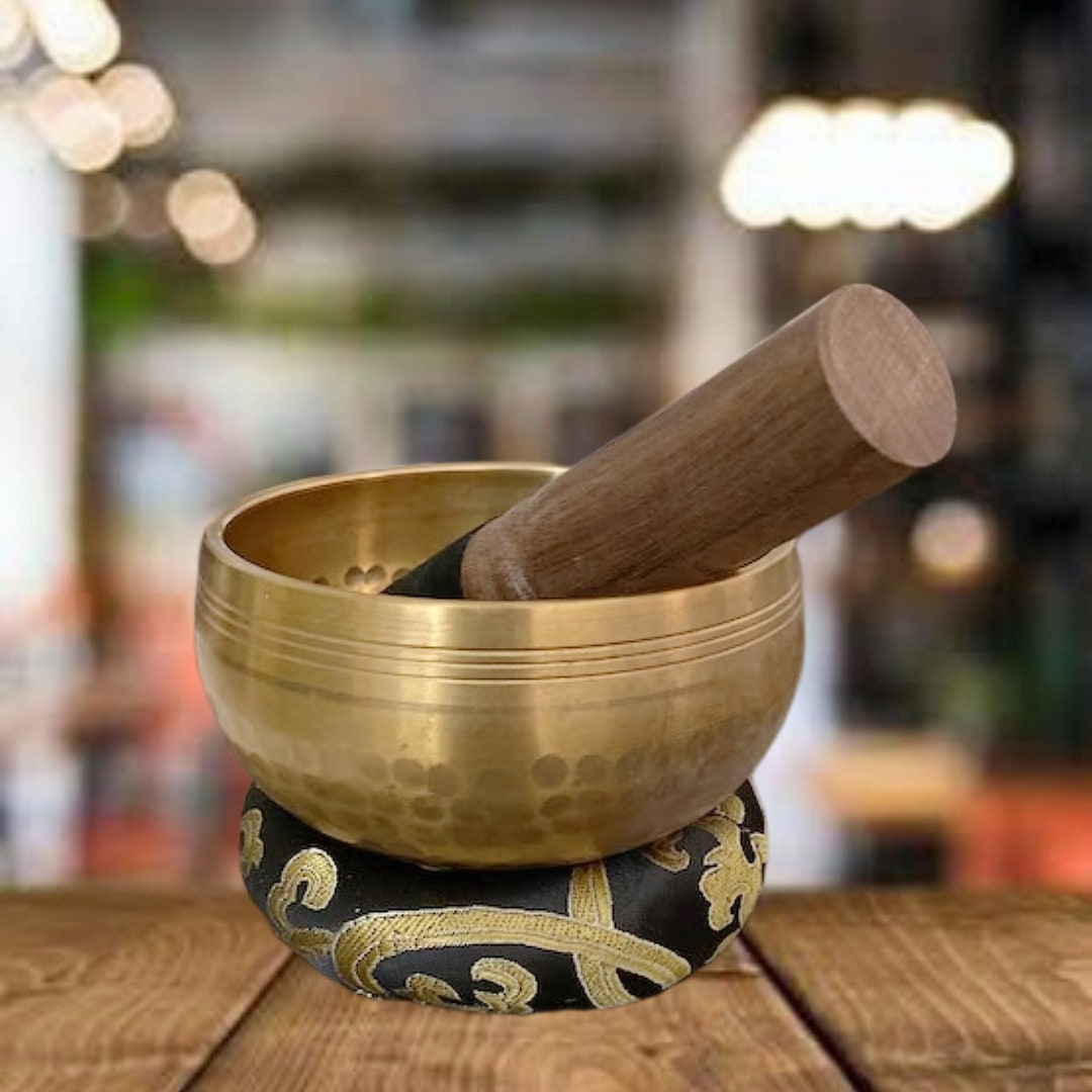 Tibetan Singing Bowls Set Meditation Sound Bowl for Yoga - Etsy