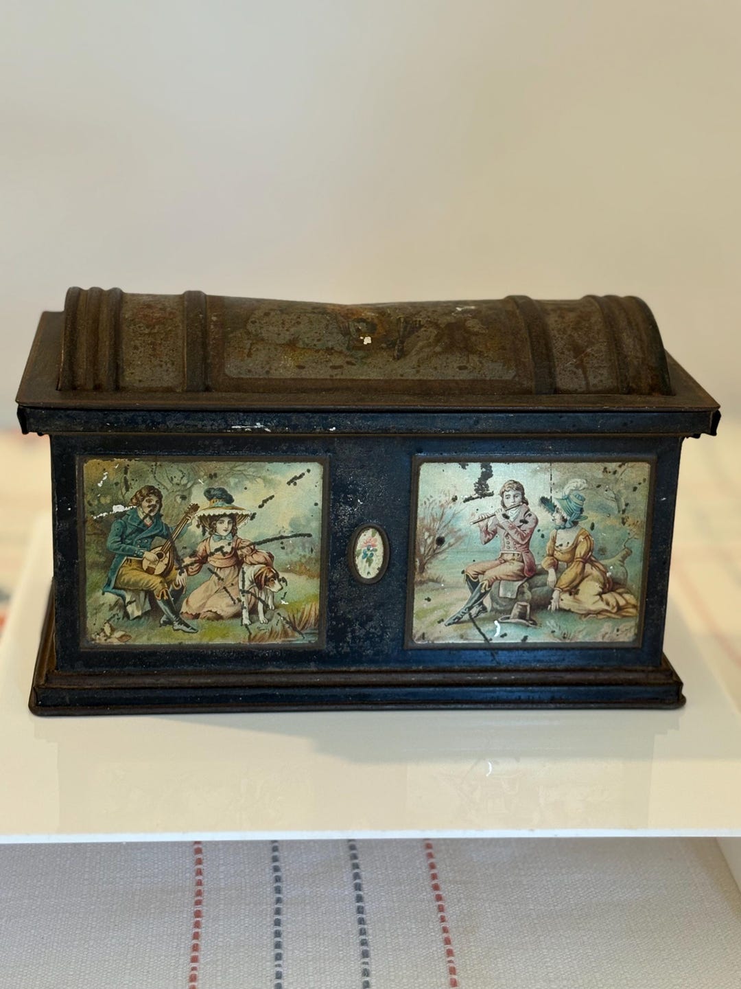 Vintage Macfarlane Lang & Co Biscuit Box: Decorative Metal Storage - Etsy