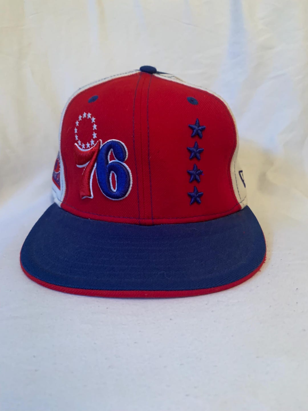 Rare Vintage Philadelphia 76ers Fitted Cap – Retro New Era Hardwood ...