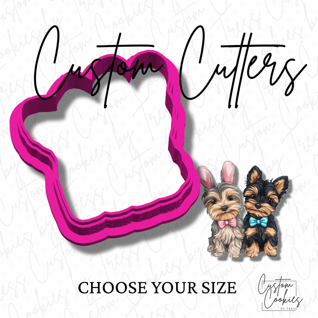 Custom Cookie Cutter | Personalized Cookie Cutter | Custom Shape Cookie ...