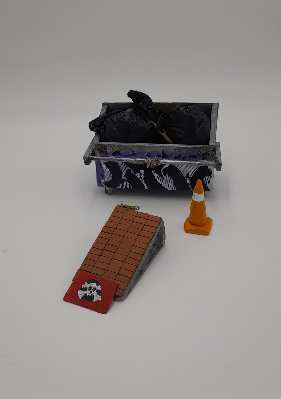 FINGERBOARD KICKER DUMPSTER - Etsy