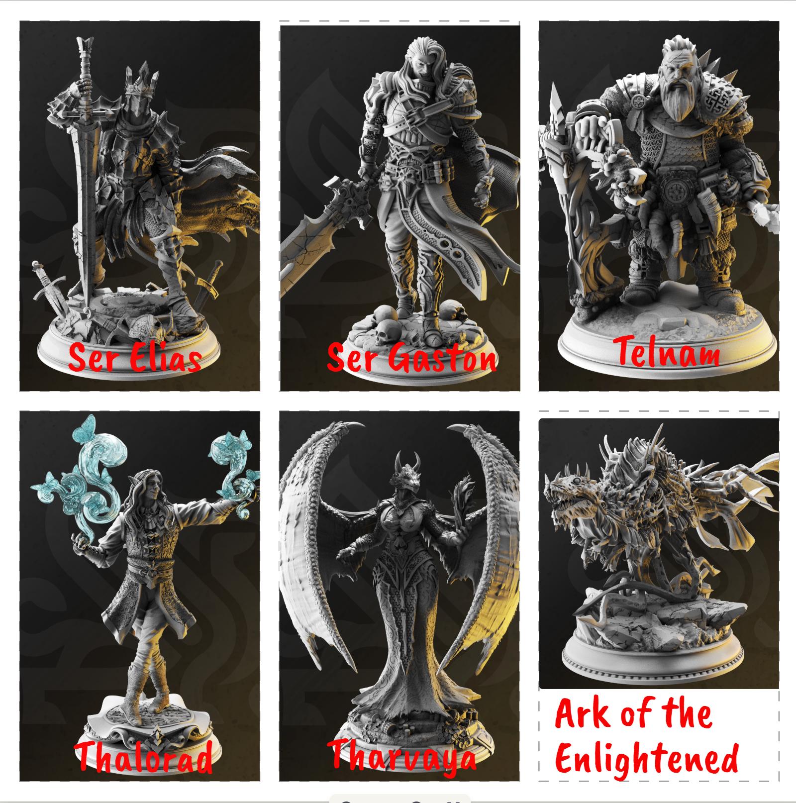 Dmstash Welcome Stash 3D Printed Miniatures 32mm and 75mm | D&D | Dnd ...