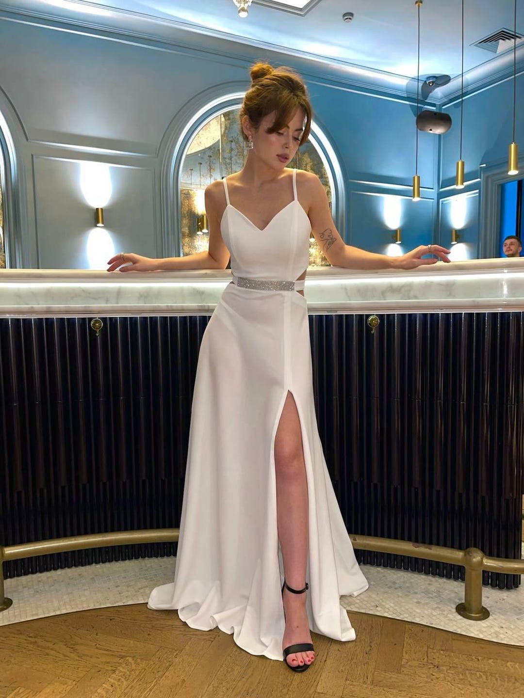 Woman Dress Formal Event Dress Classic Dress Long Dress Elegant Dress ...