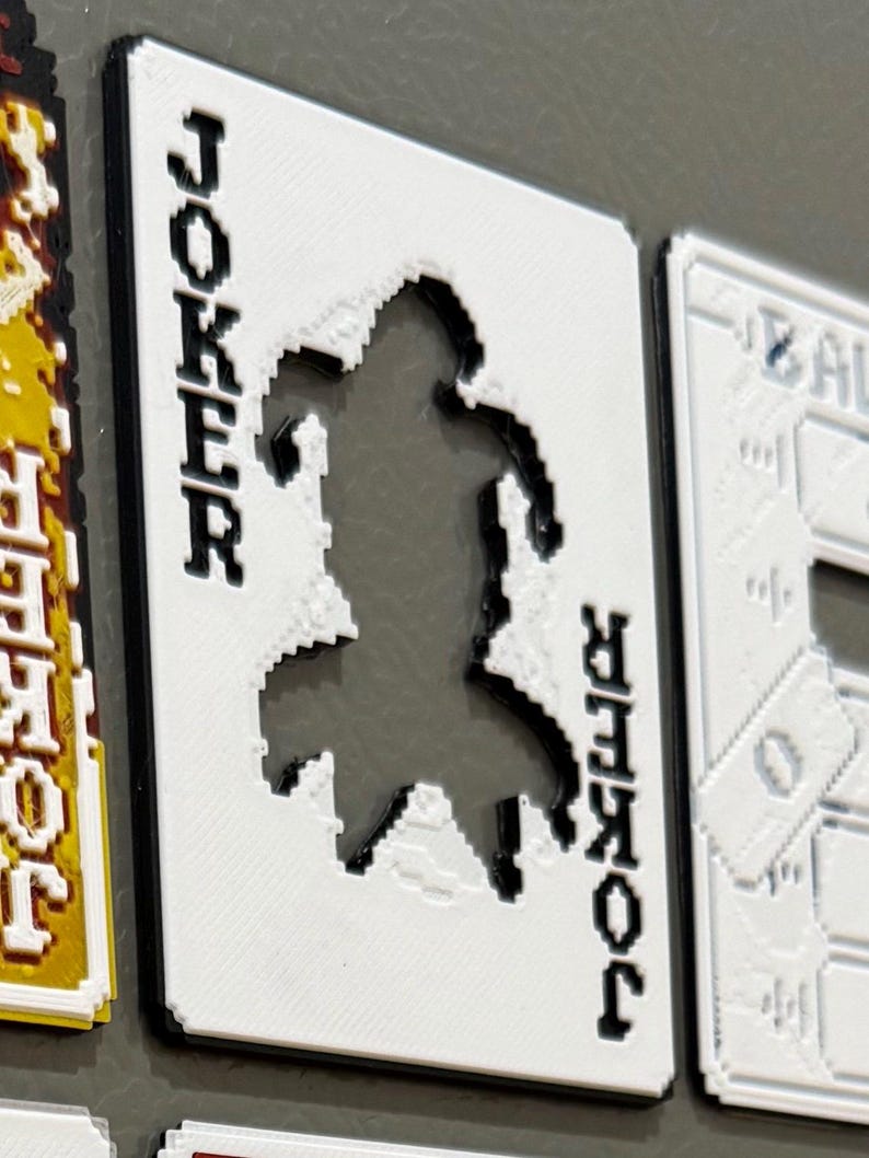 Joker Stencil - Balatro Joker 3D Printing Physical Card - Etsy
