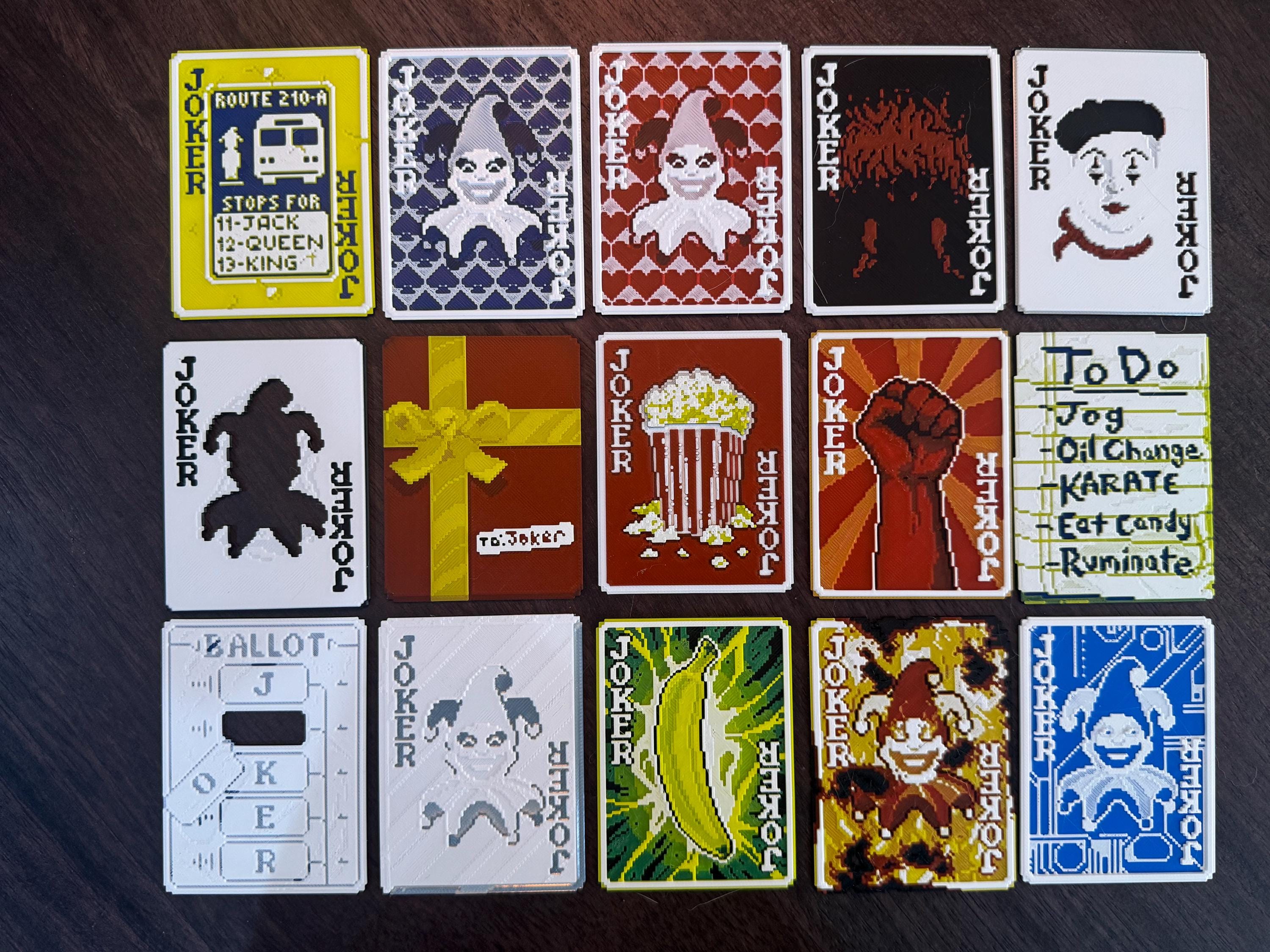 Popcorn - Balatro Joker 3D Printing Physical Card - Etsy