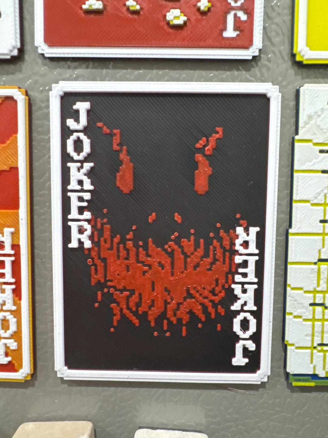 Scary Face - Balatro Joker 3D Printing Physical Card - Etsy