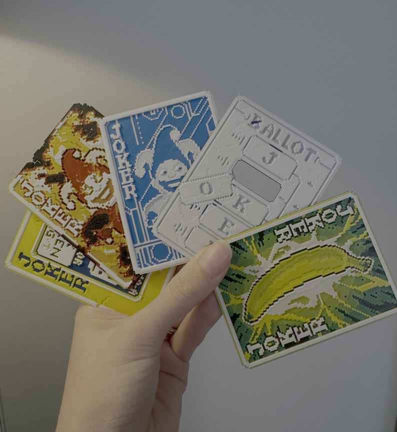 Gift Card - Balatro Joker 3D Printing Physical Card - Etsy