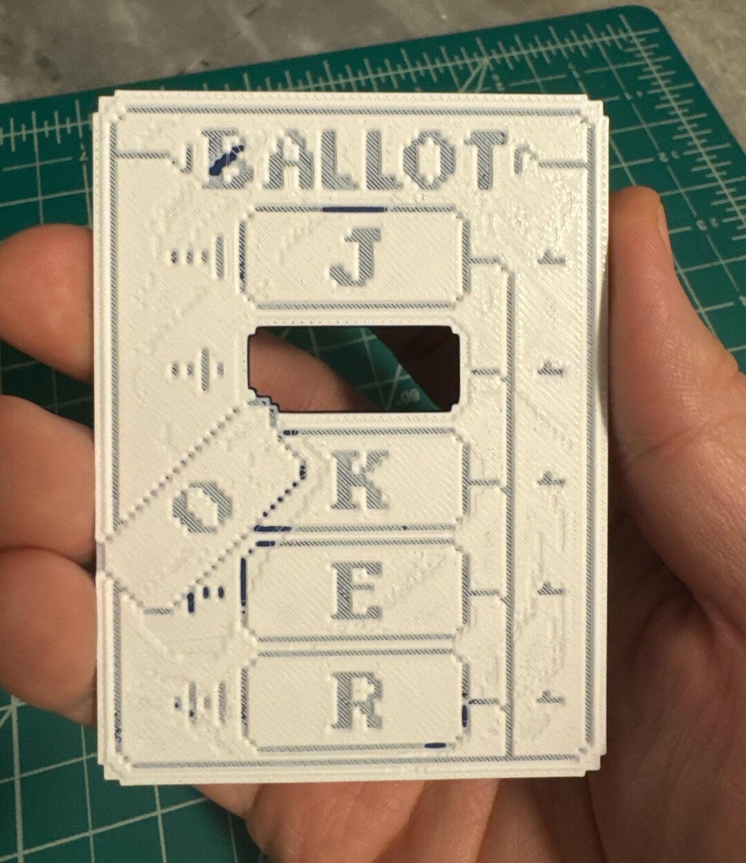 Hanging Chad - Balatro Joker 3D Printing Physical Card - Etsy