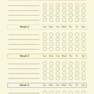 Bad Habit Tracker - Etsy