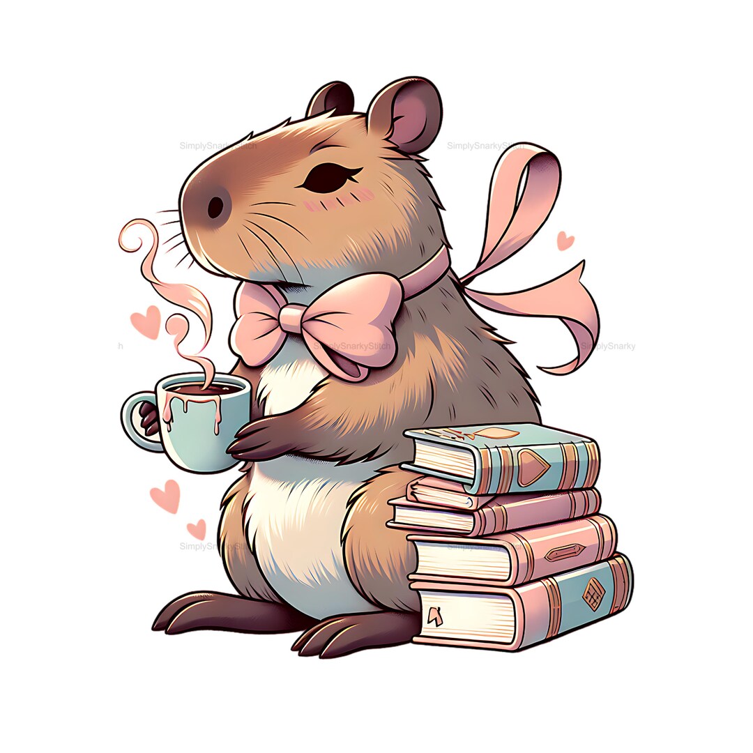 Capybara PNG, Hippie Aesthetic PNG, Capybara Sublimation Western PNG ...