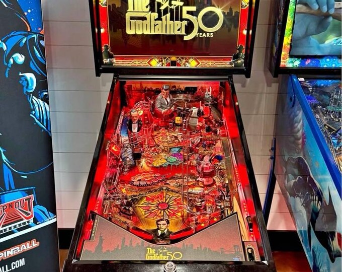 The Godfather 50th Anniversary Pinball Machine - Etsy