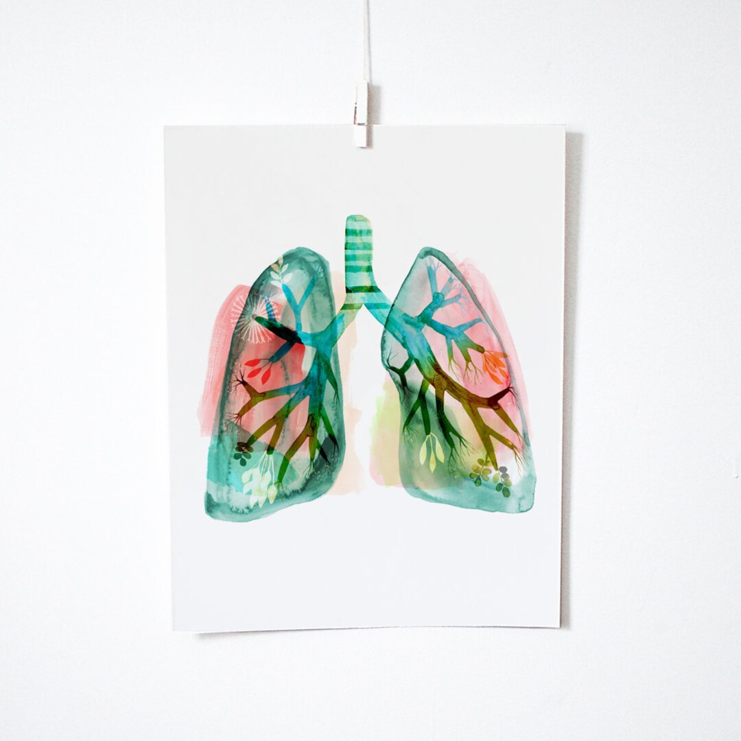 Lovely Lungs, Print - Etsy