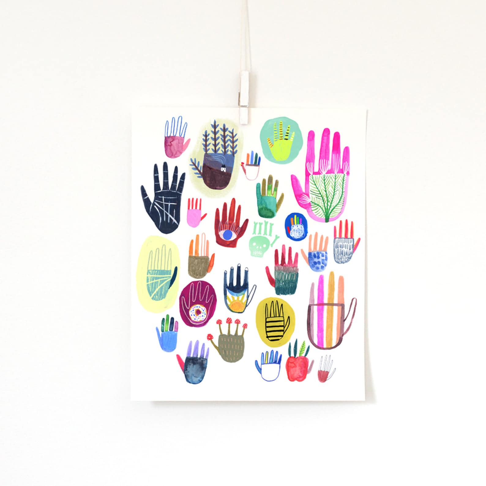 Raise Your Hand, Print - Etsy